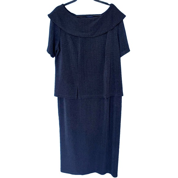 Nicole Studio New York | Dresses | Vintage Nicole Studio Ny Black Gown ...